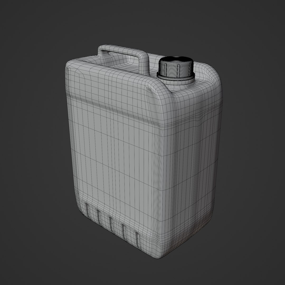 3D Model Plastic Canisters - TurboSquid 2000844