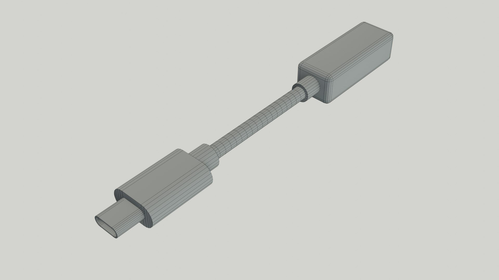 USB Type-C 3D Model - TurboSquid 1781743