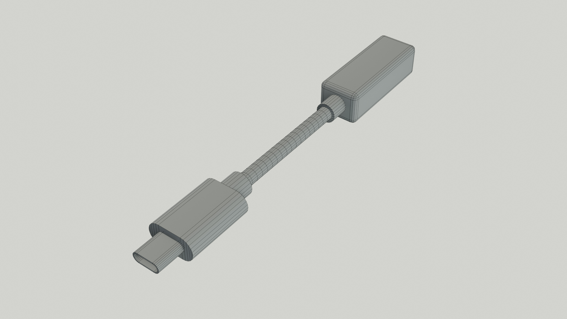 USB Type-C 3D Model - TurboSquid 1781743
