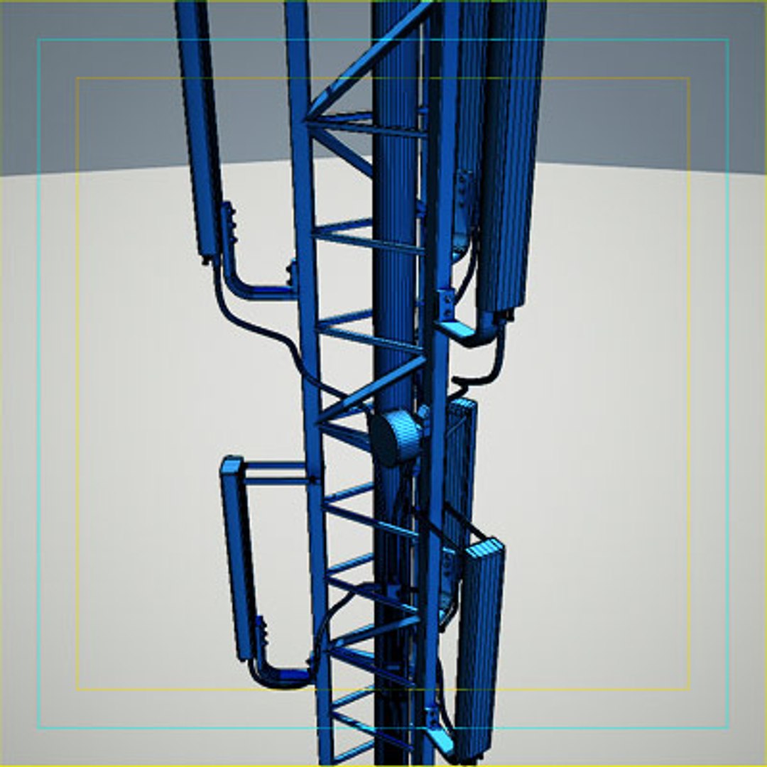 3d cell towers model