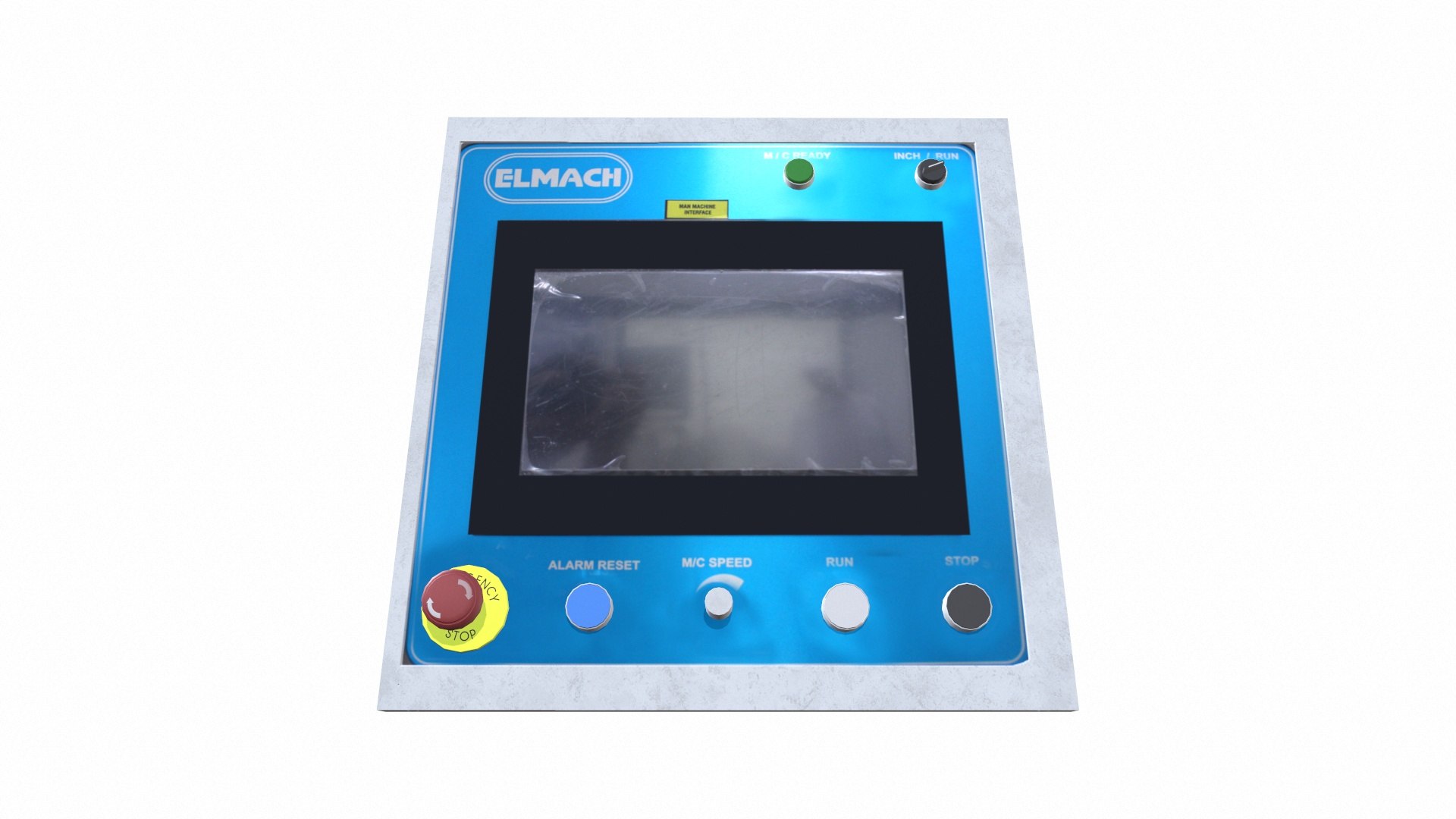 3D HMI Panel - TurboSquid 2340206