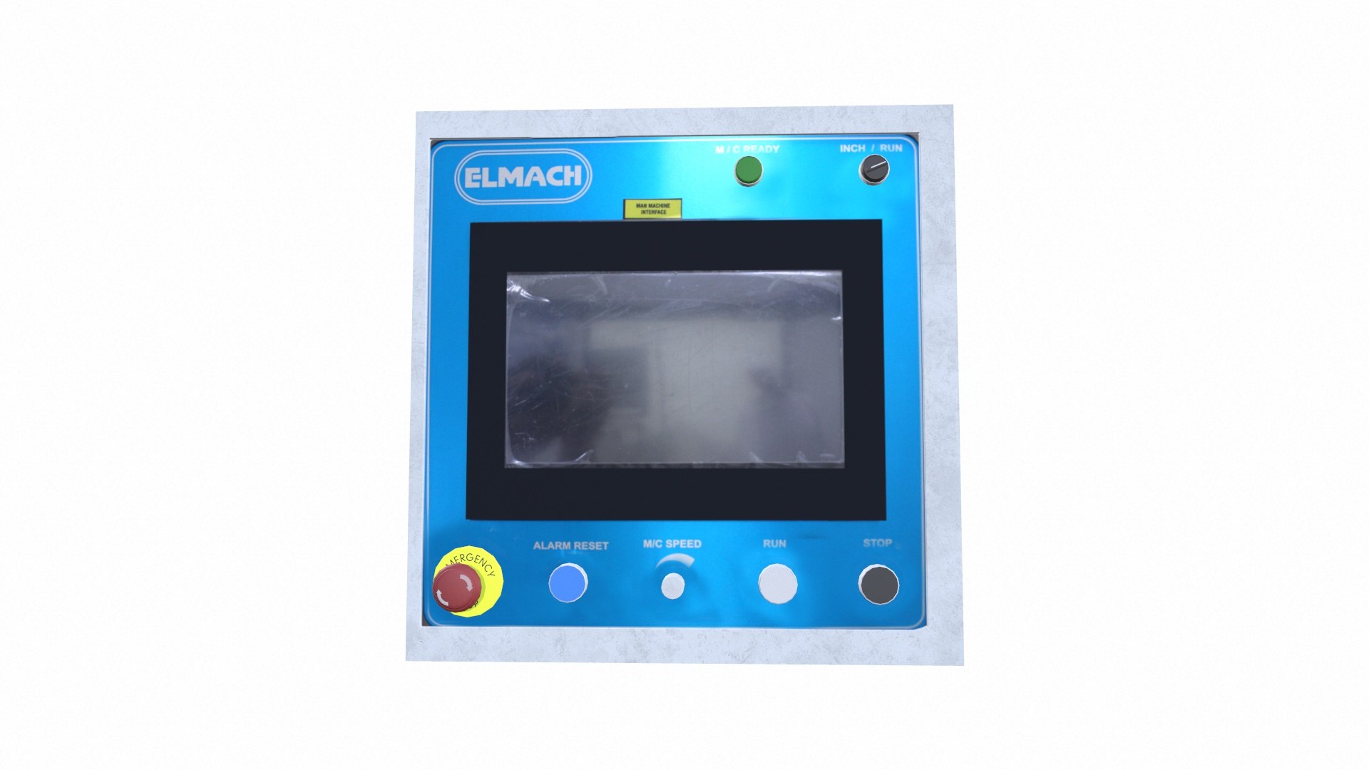 3D HMI Panel - TurboSquid 2340206