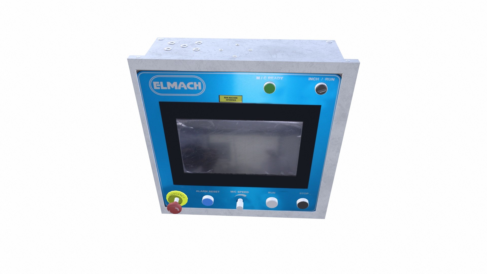 3D HMI Panel - TurboSquid 2340206