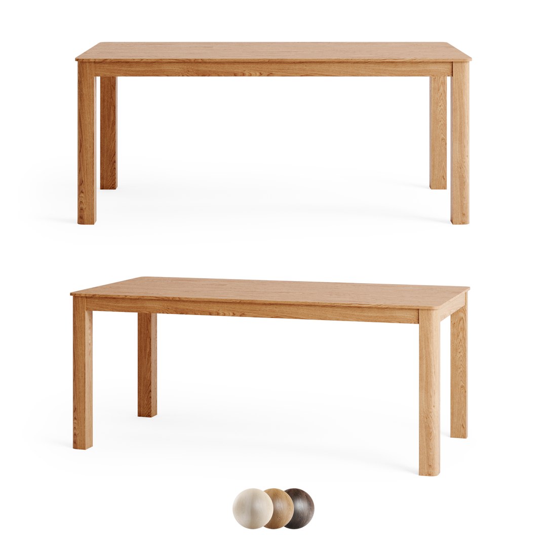 Bolia Dining Table Node 3D Model - TurboSquid 2148228