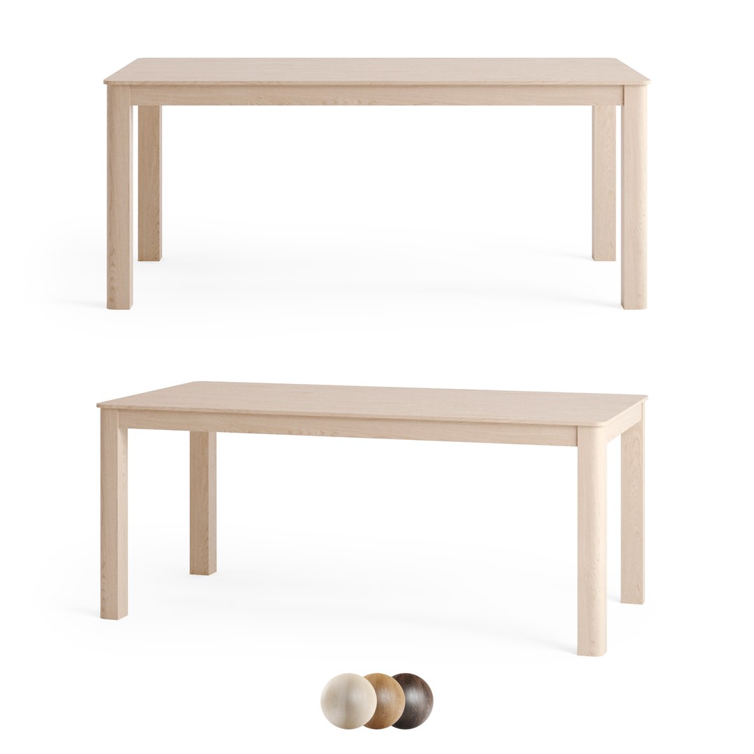 Bolia Dining Table Node 3D Model - TurboSquid 2148228