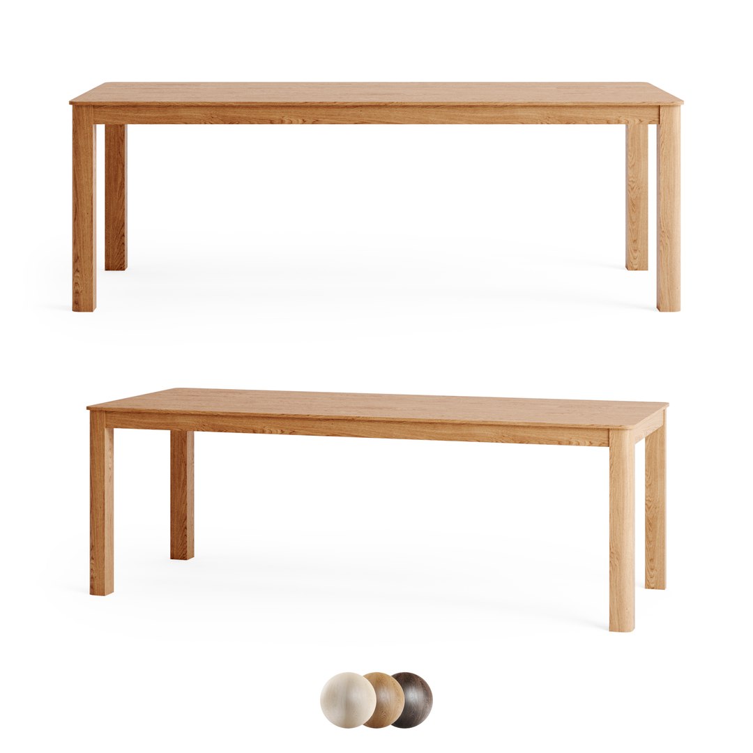 Bolia Dining Table Node 3D Model - TurboSquid 2148228