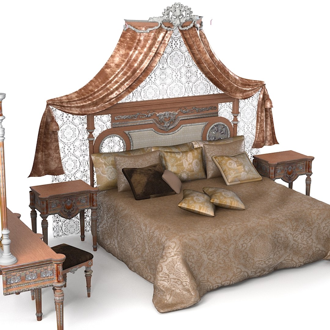 Asnaghi Classic Bed Obj