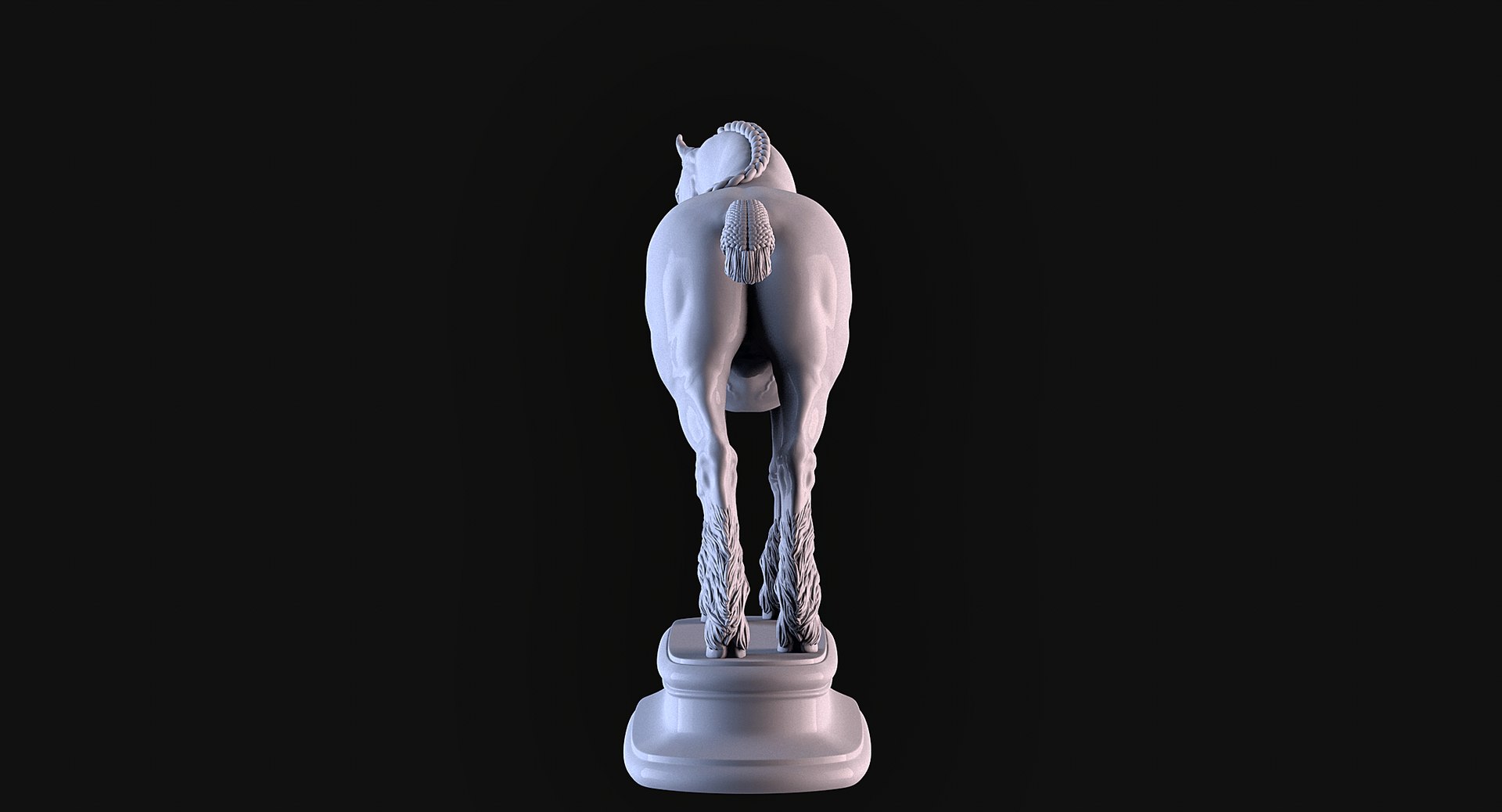 Shire Horse 3D Model - TurboSquid 2110325