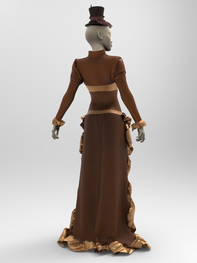 Clothing costume fashion model - TurboSquid 1671401