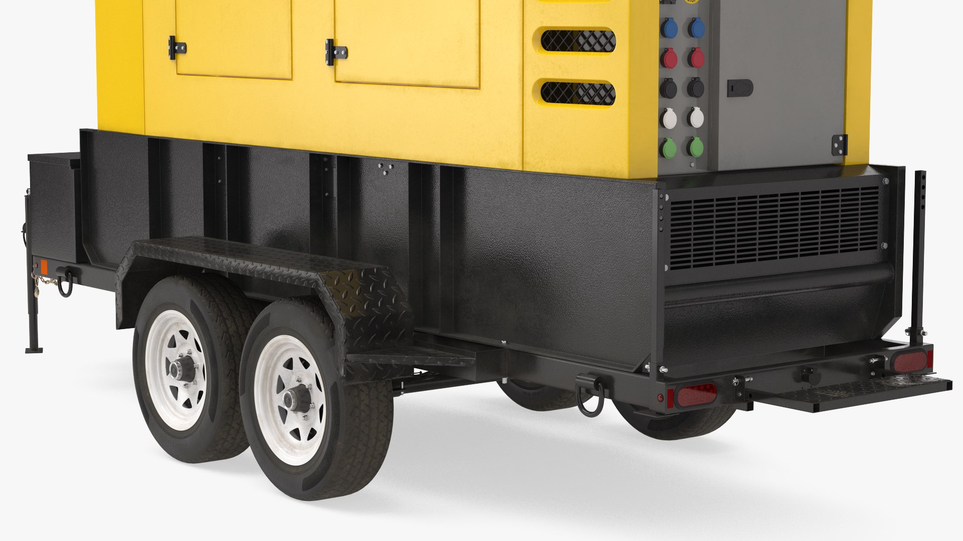 Big mobile generator 3D model - TurboSquid 1549615