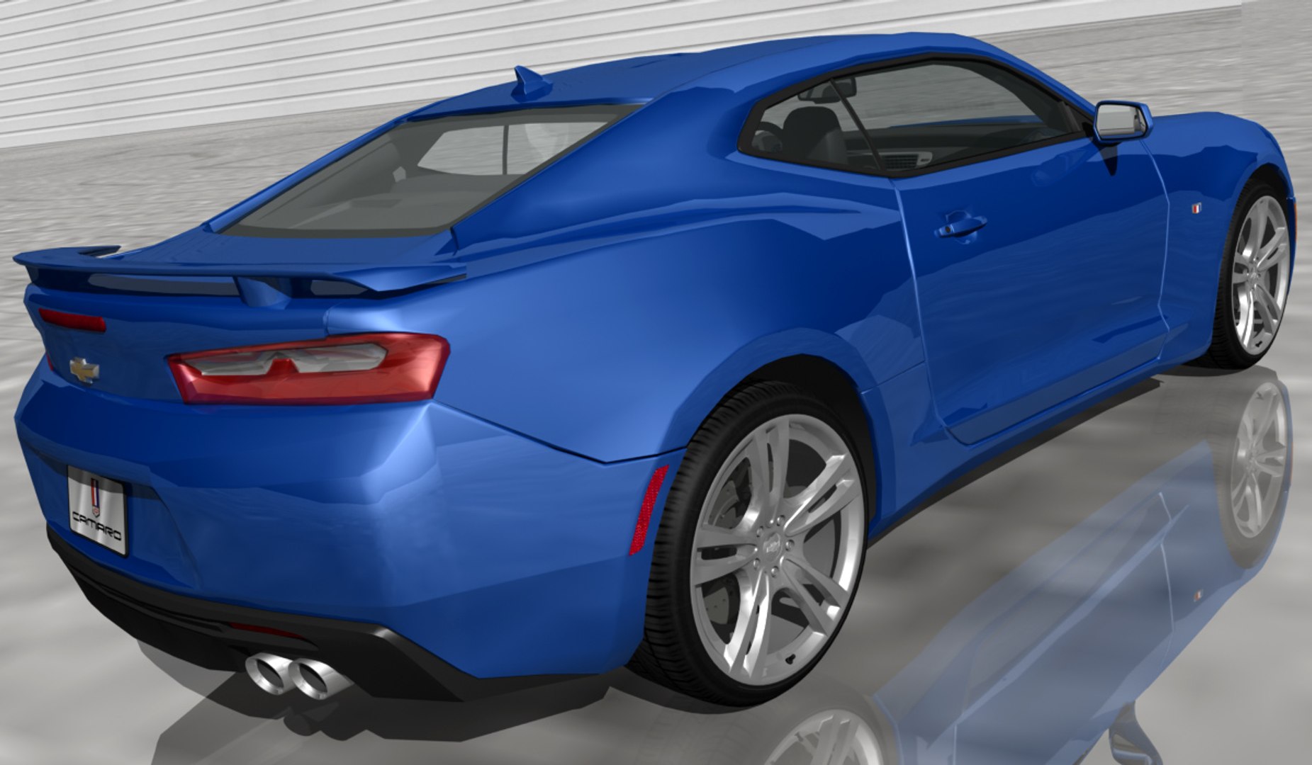 3D Model Chevrolet Camaro Ss 2017 - TurboSquid 1361761