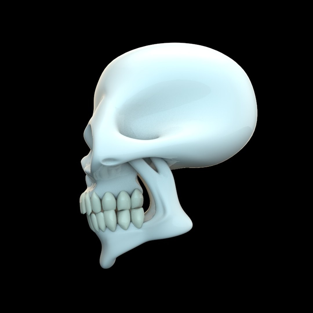 C4d Scary Skull