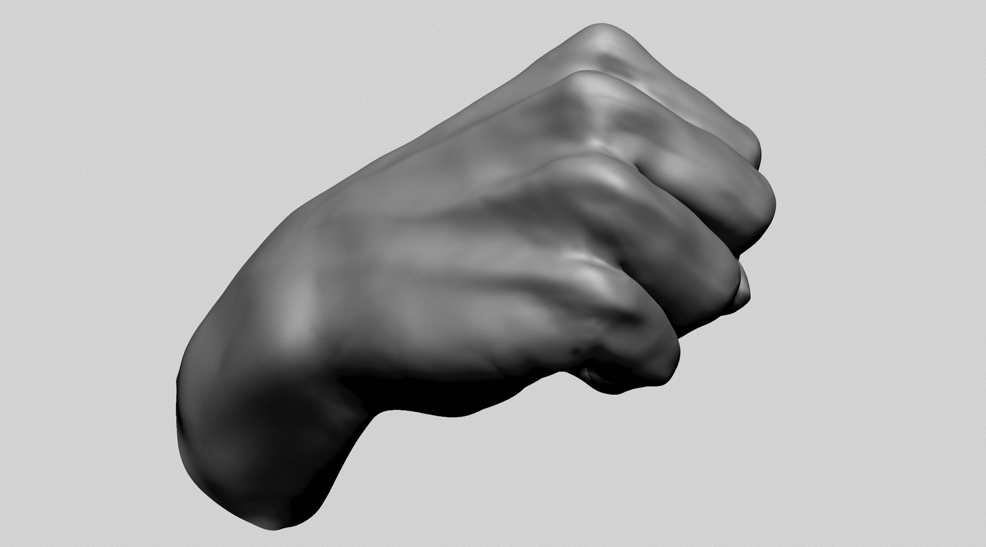 Fist B 3D - TurboSquid 2206856