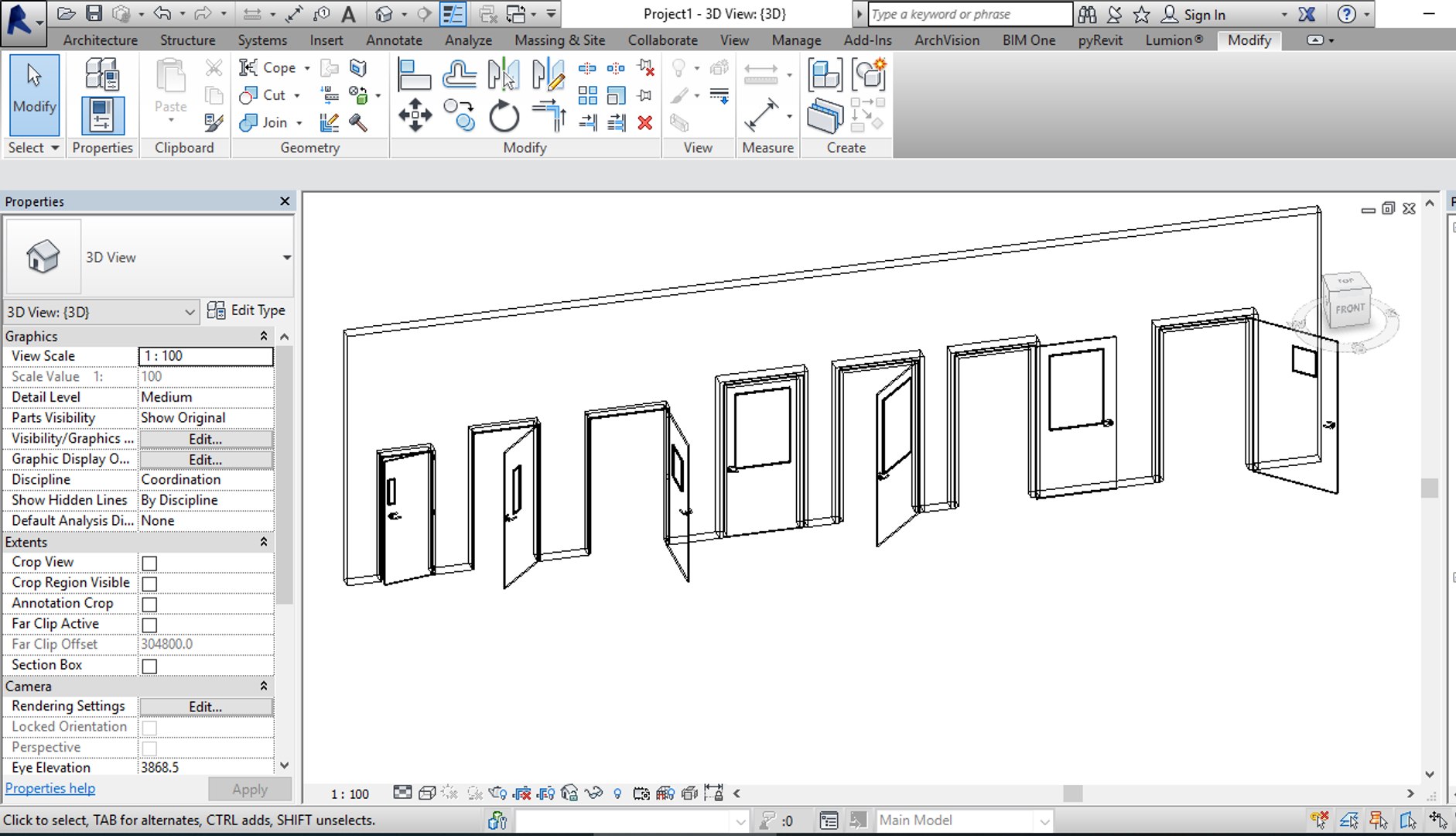 Single Door Revit Family 3D - TurboSquid 1382497