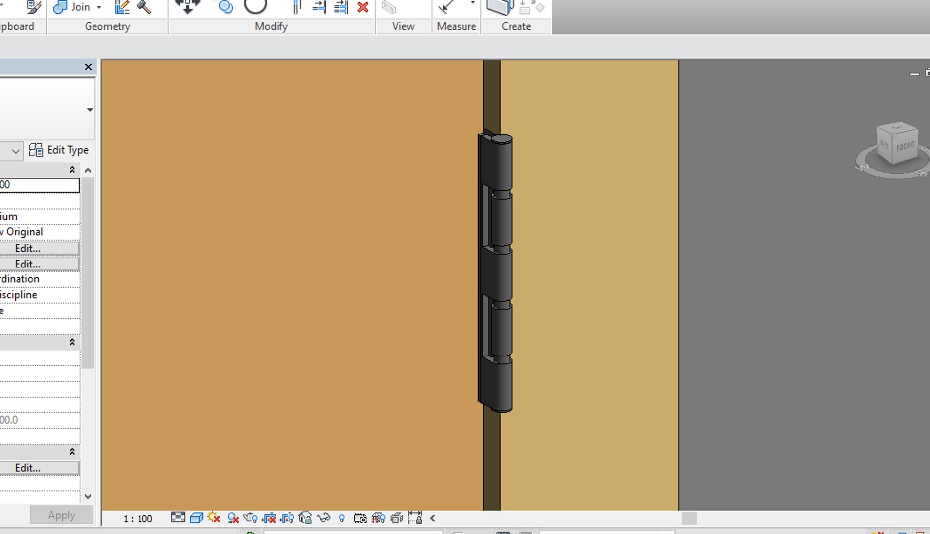 Single Door Revit Family 3D - TurboSquid 1382497