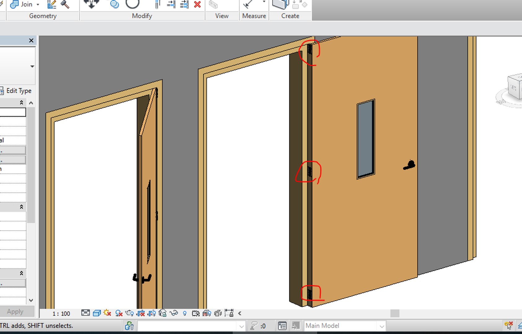 Single Door Revit Family 3D - TurboSquid 1382497