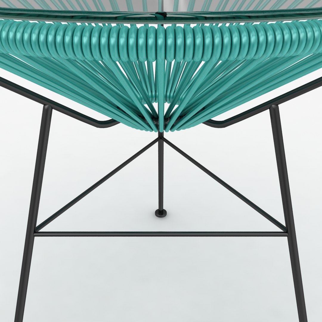 3d model realistic acapulco table