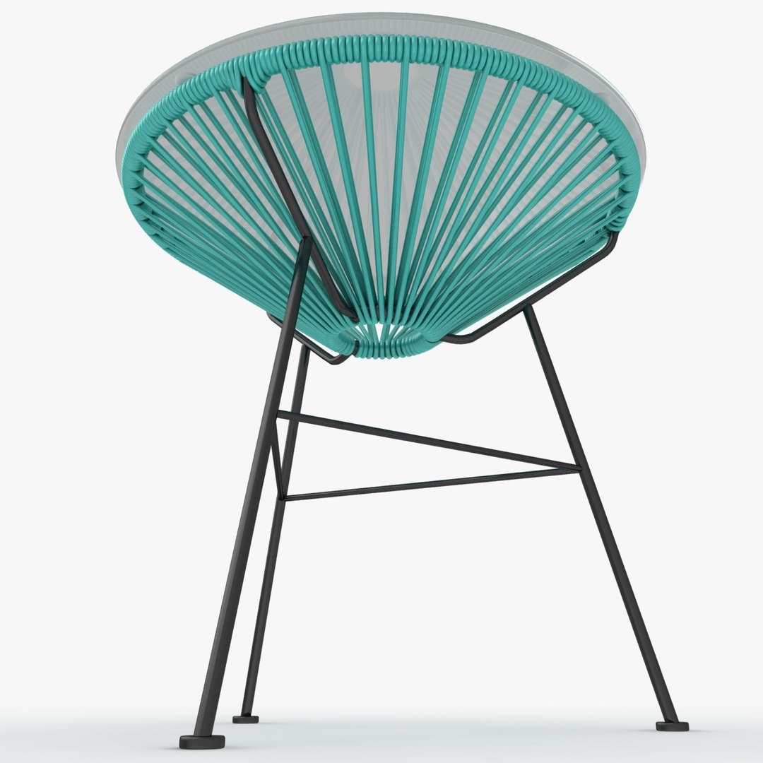 3d model realistic acapulco table