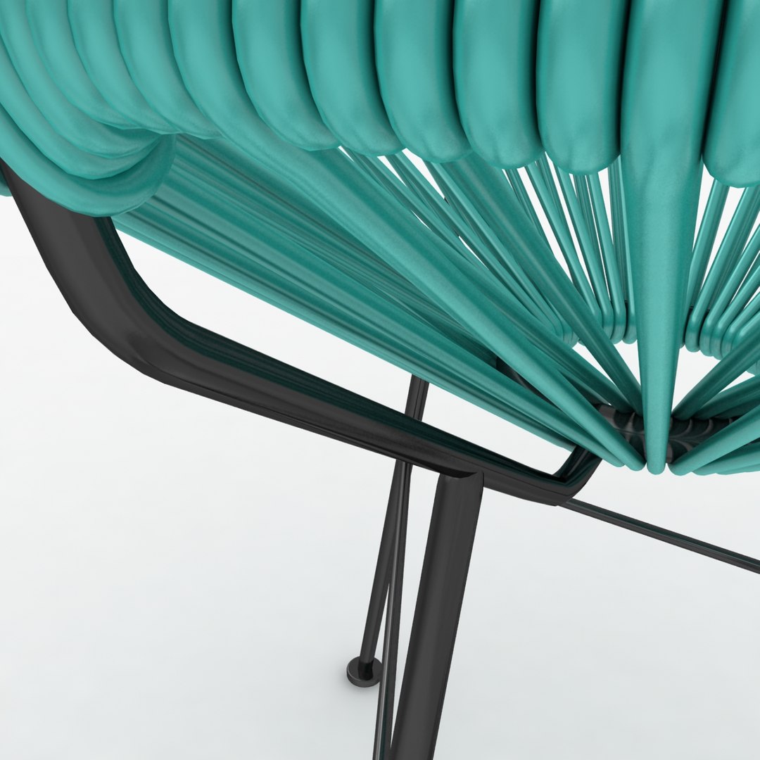 3d model realistic acapulco table