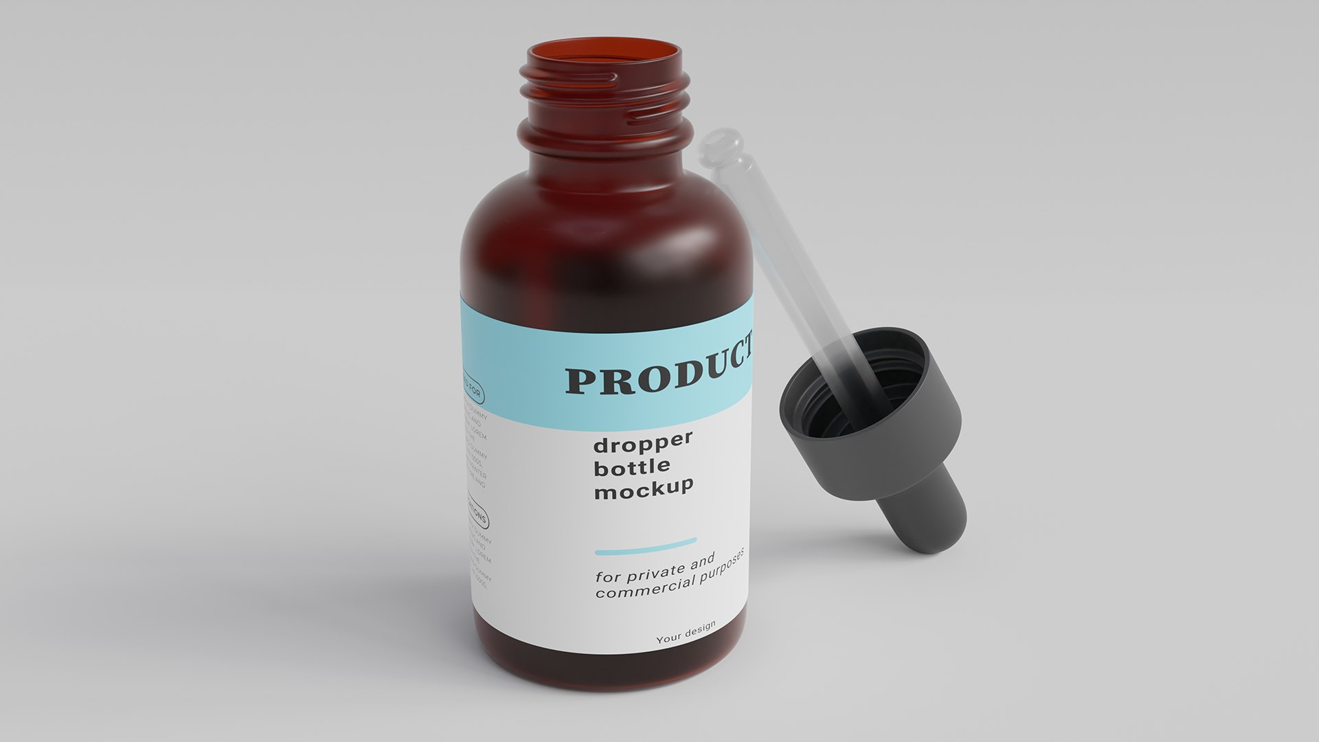 Dropper Bottle 3D - TurboSquid 2337617