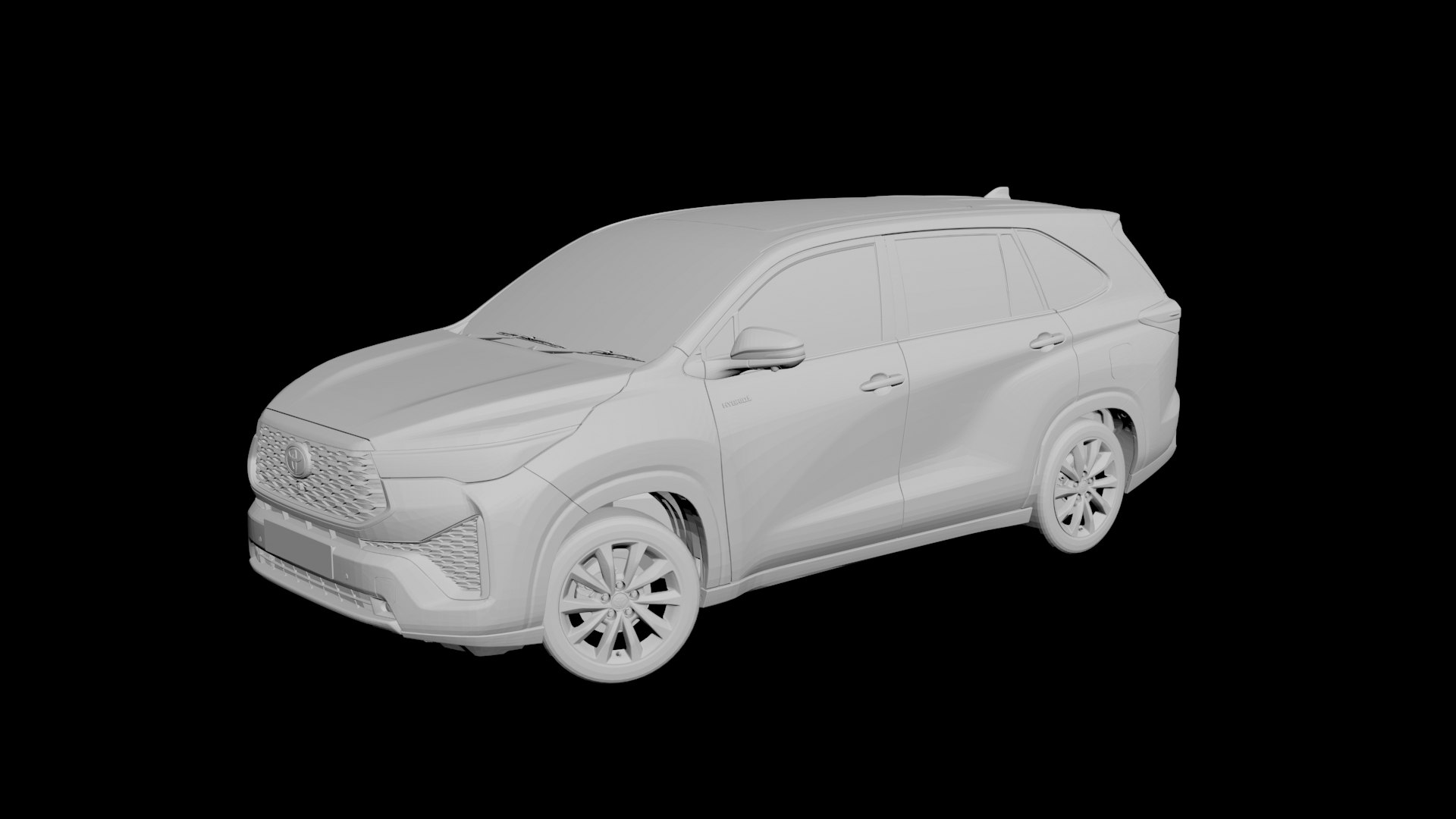 3D Innova Hycross - TurboSquid 2301585