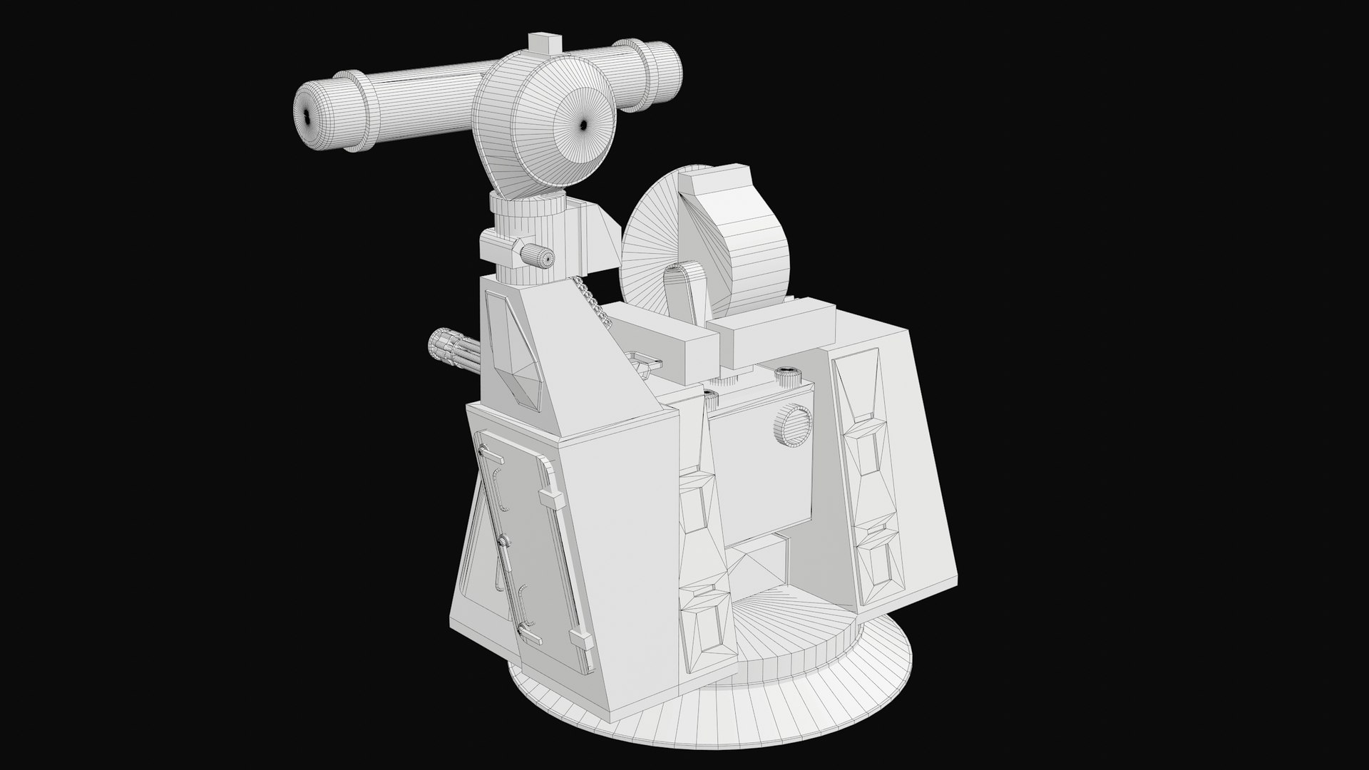 3D Model Goalkeeper CIWS Naval Gun - TurboSquid 2287472