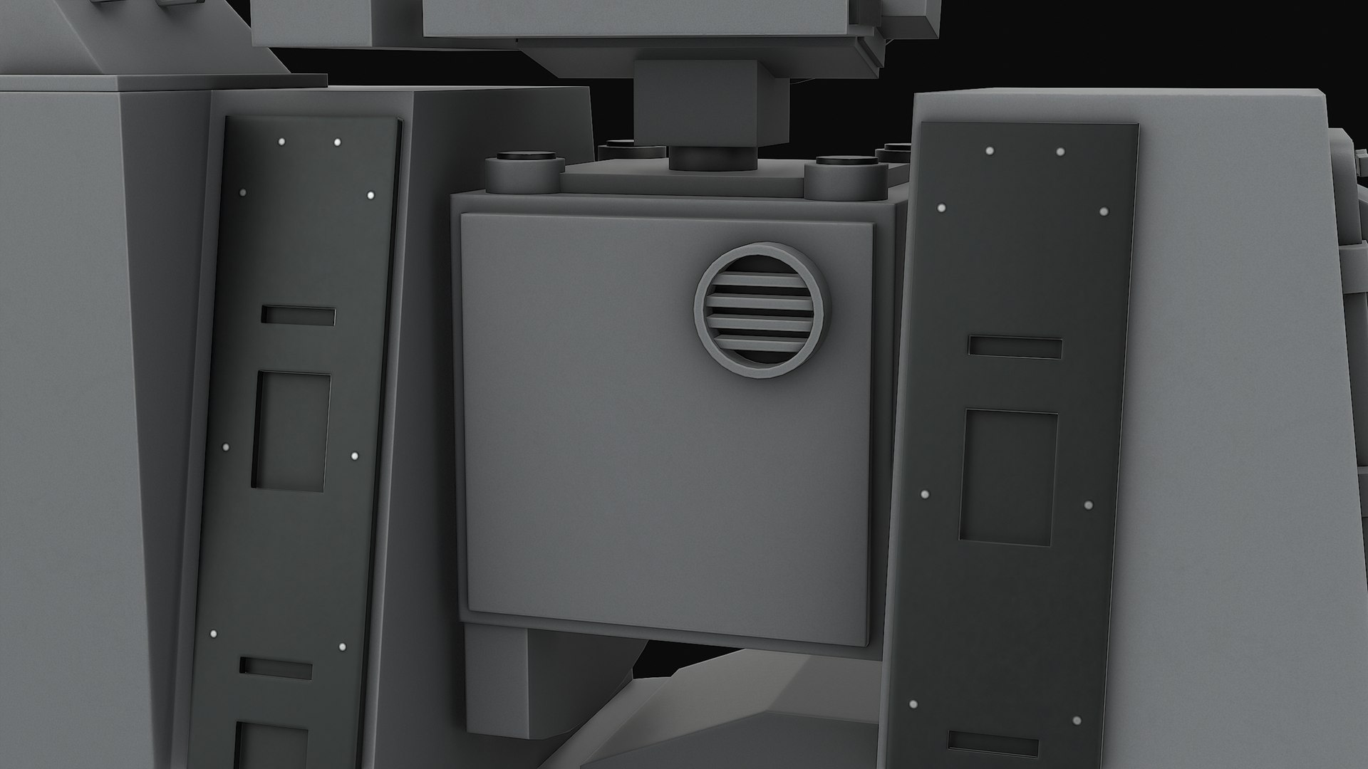 3D Model Goalkeeper CIWS Naval Gun - TurboSquid 2287472