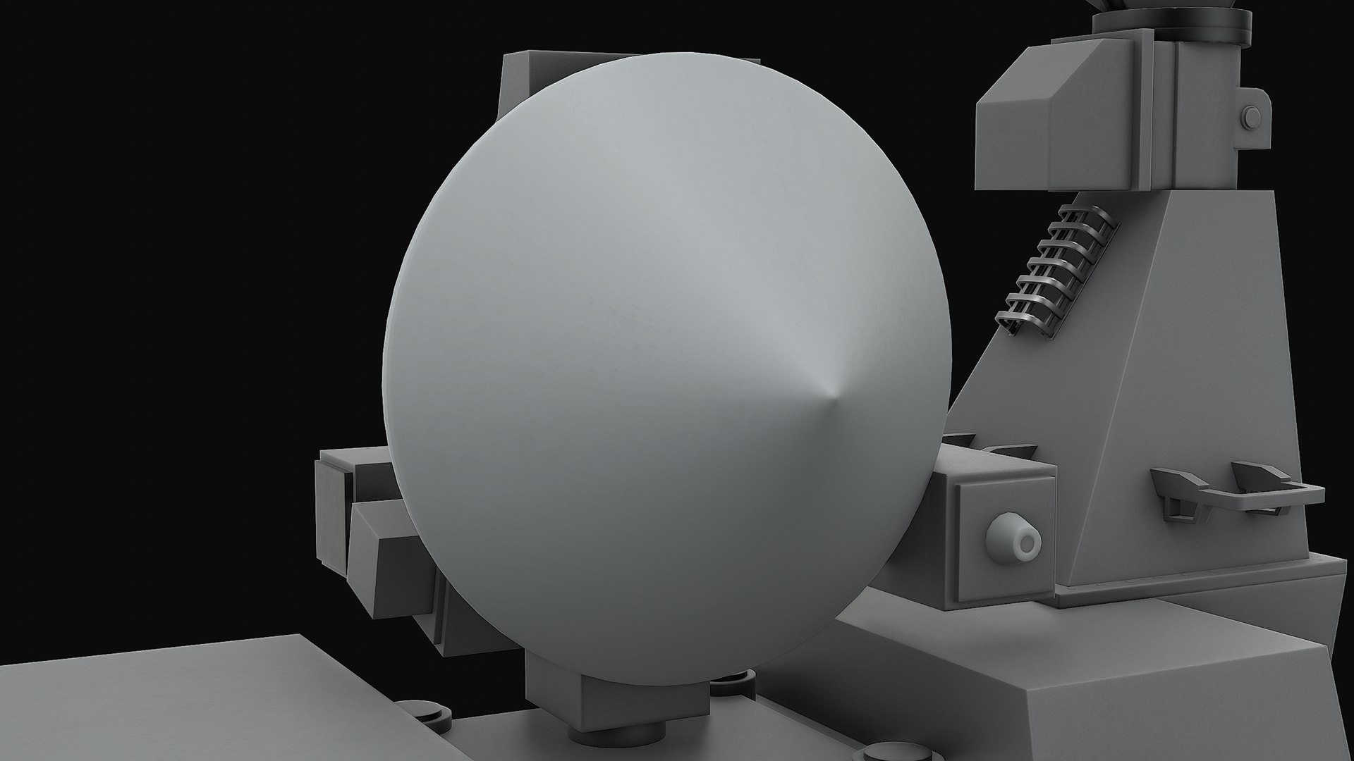 3D Model Goalkeeper CIWS Naval Gun - TurboSquid 2287472