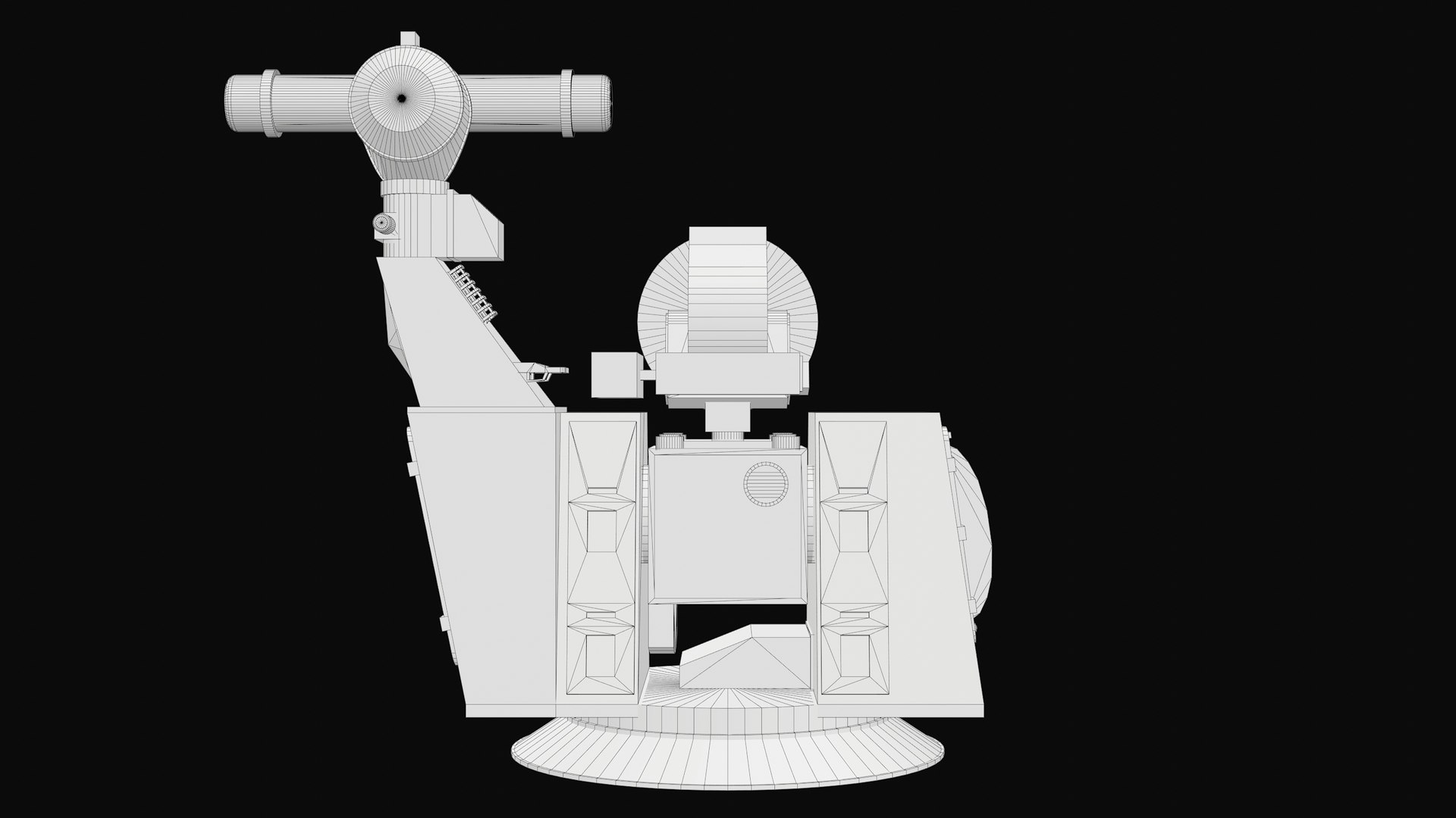 3D Model Goalkeeper CIWS Naval Gun - TurboSquid 2287472