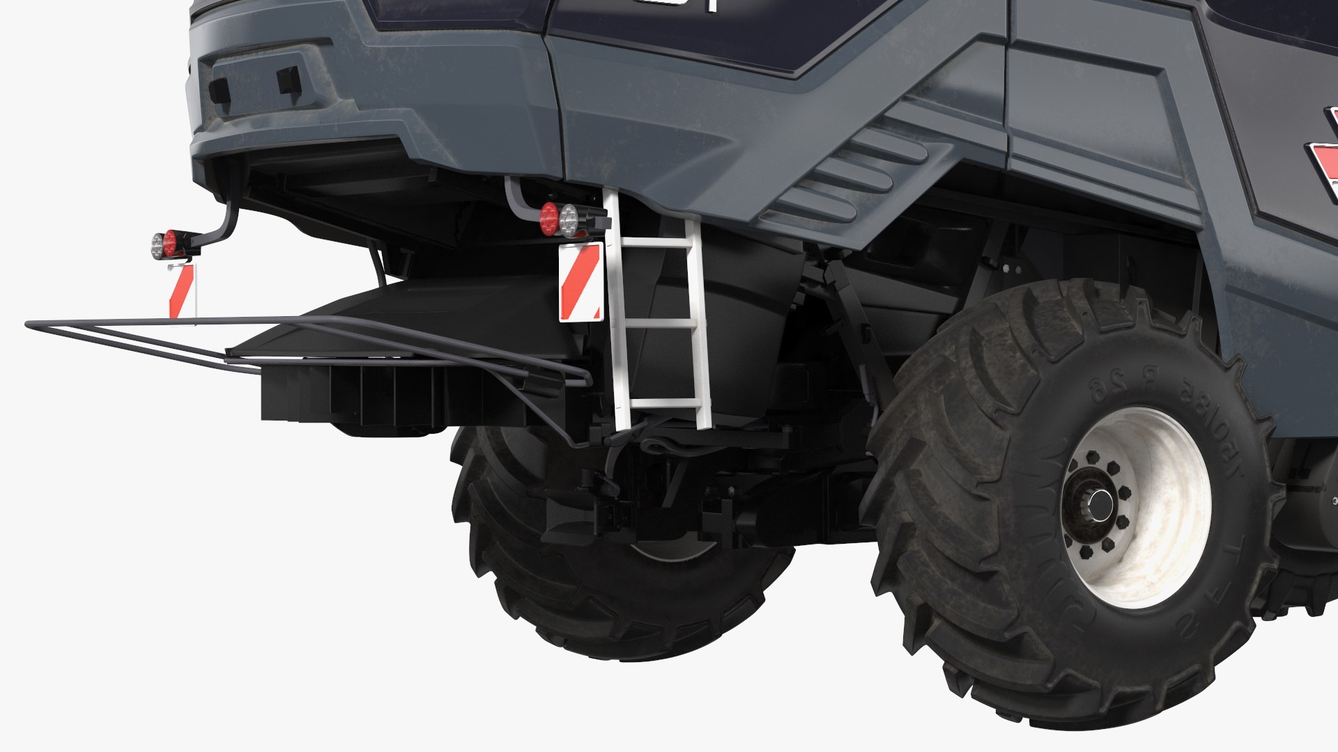 3D Harvester Massey Ferguson Ideal Rigged model - TurboSquid 1841359