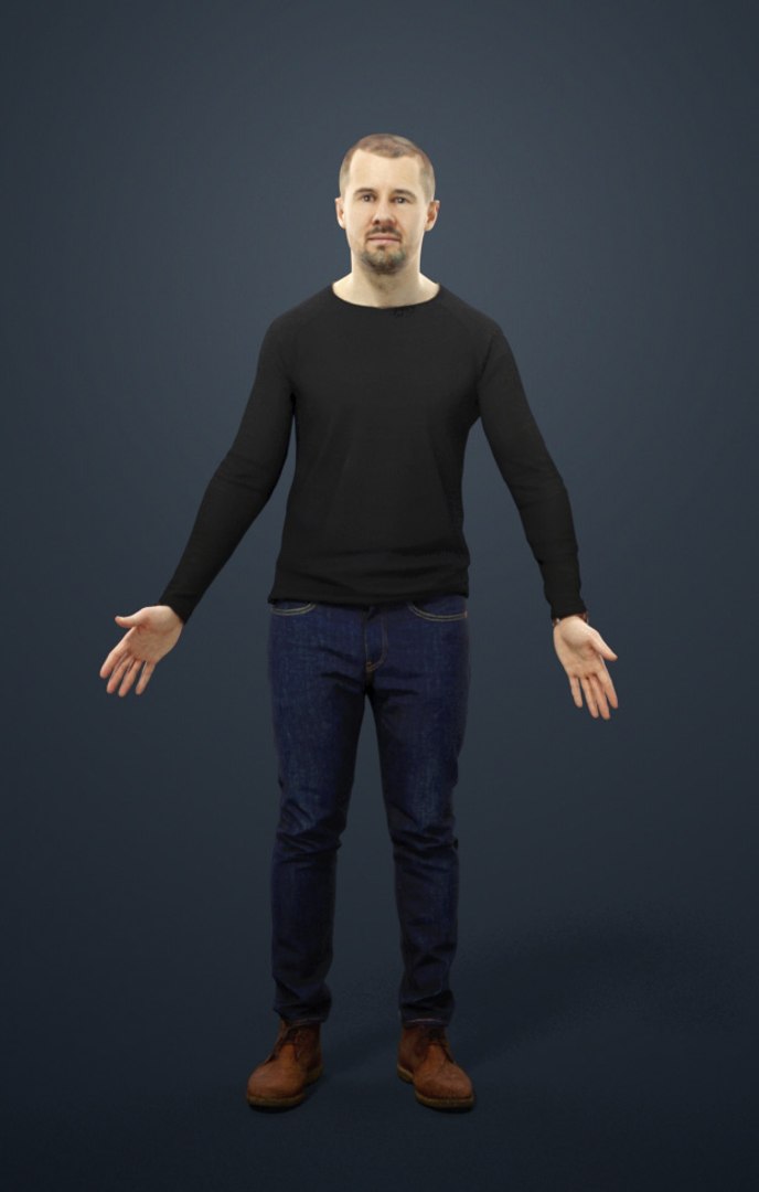 3D Rigged Characters Include Biped - TurboSquid 1396357