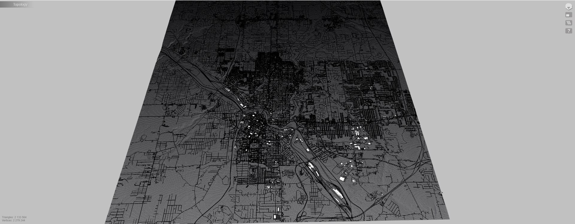 3D Cityscape Youngstown USA Model - TurboSquid 1998441
