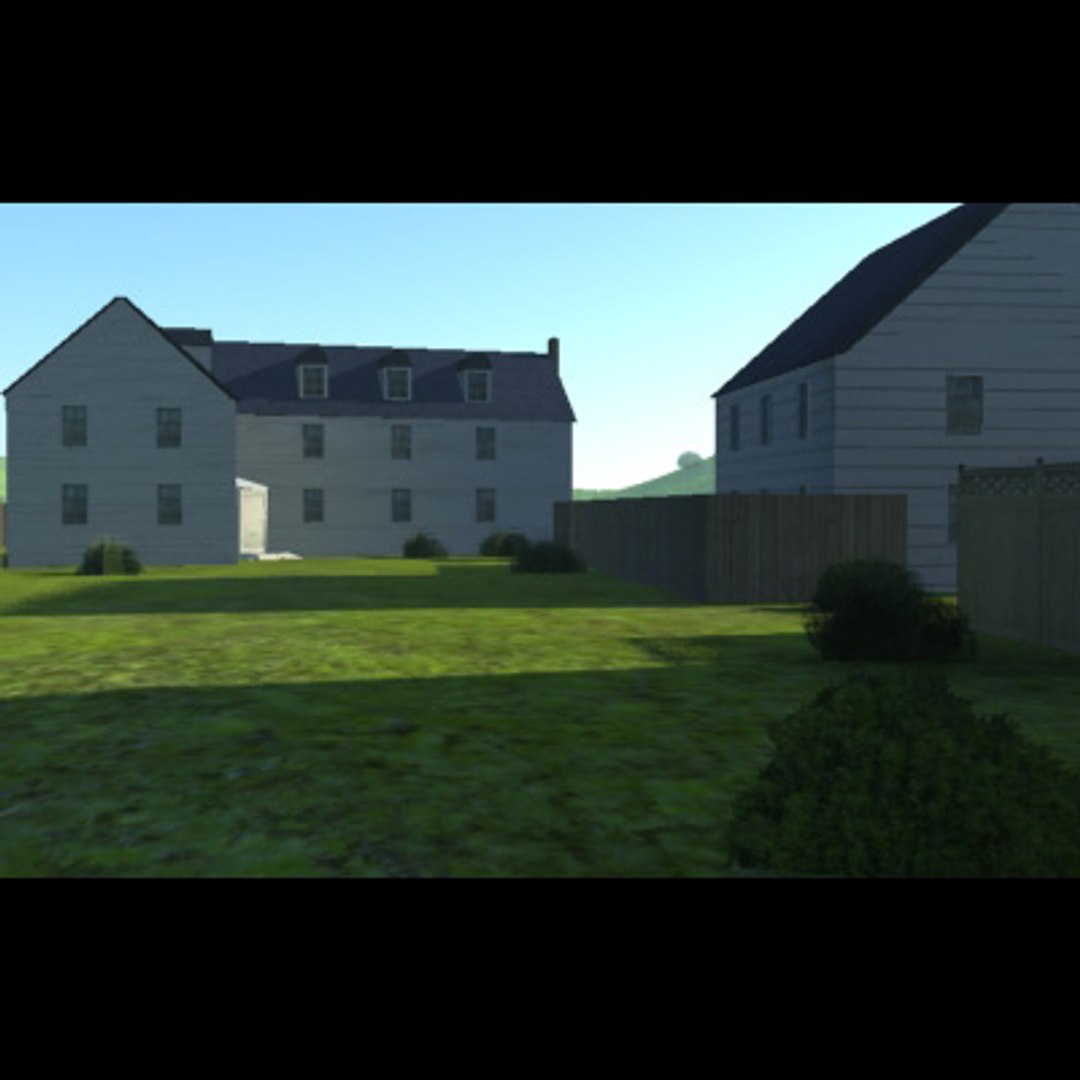 3dsmax Landscape Villages Land