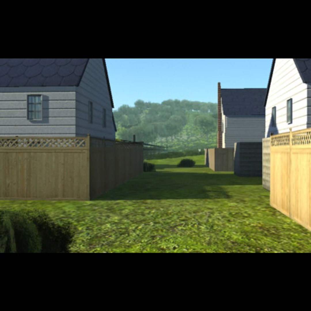 3dsmax Landscape Villages Land
