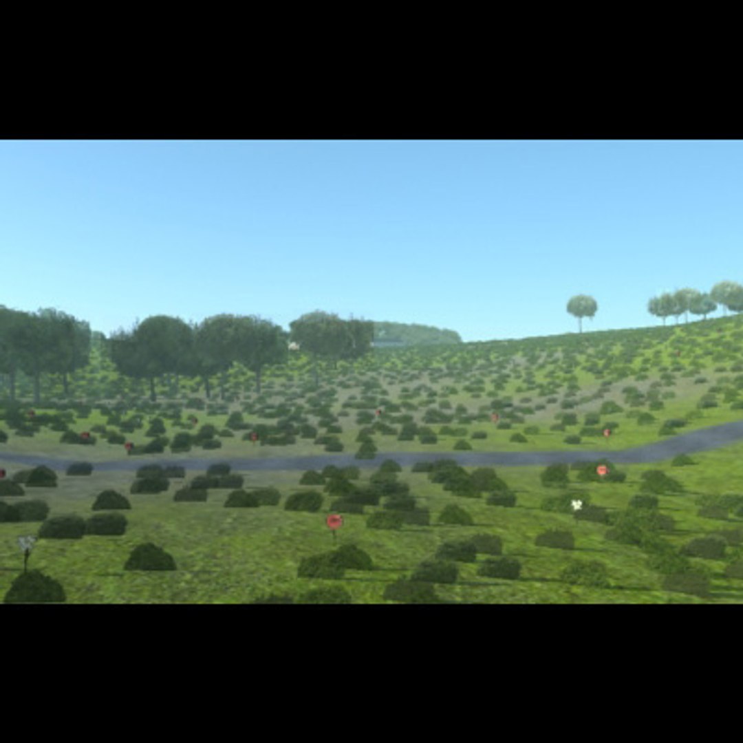 3dsmax Landscape Villages Land