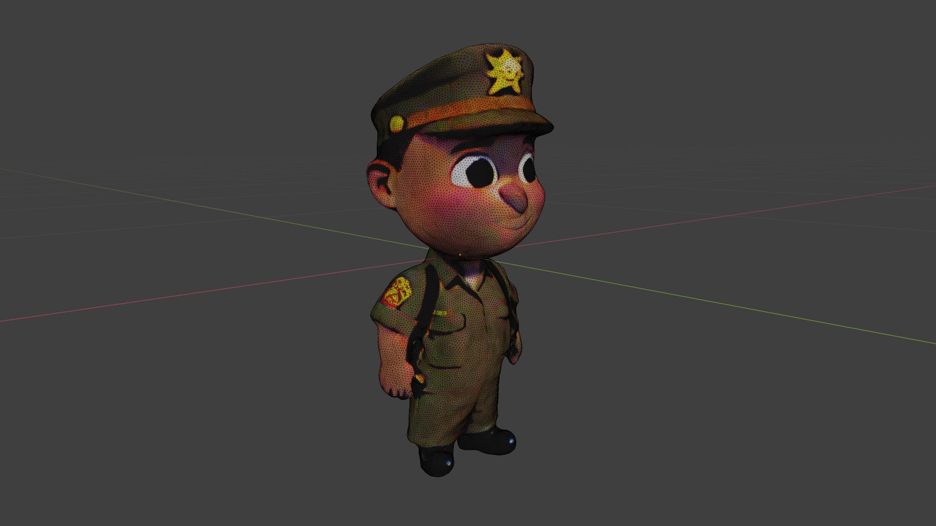 World War II Boy Soldier 3D Model - TurboSquid 2128012