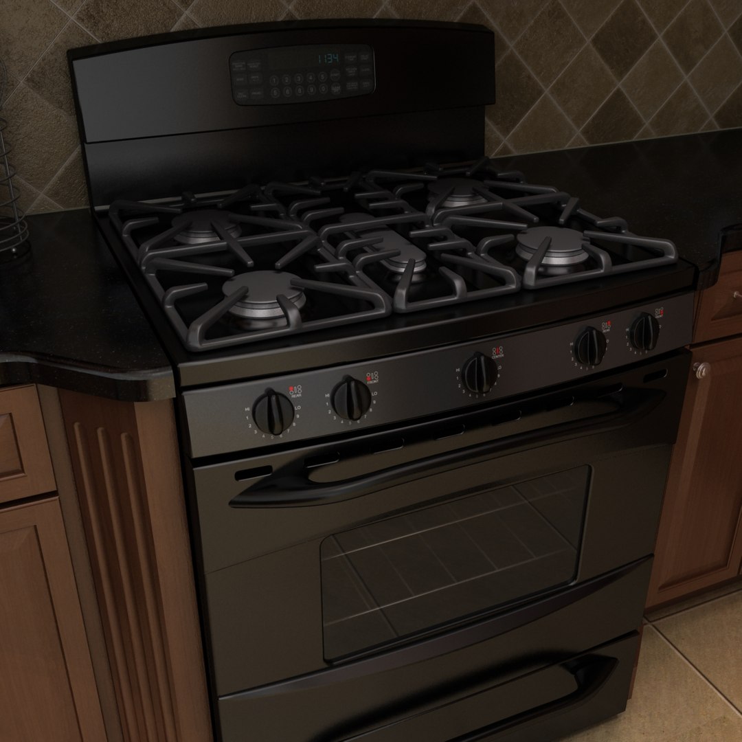 3ds Max Kitchen Scene Set
