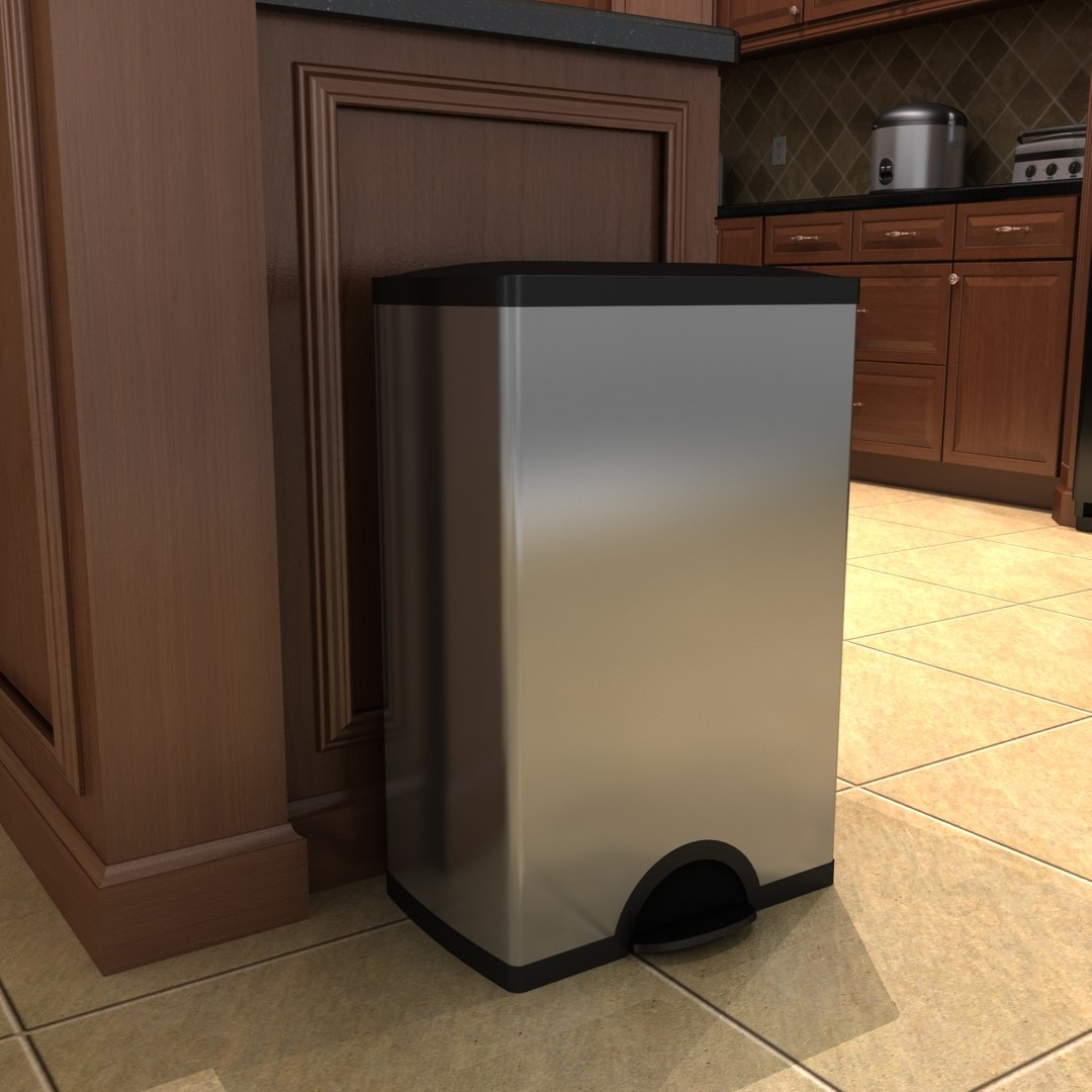 3ds Max Kitchen Scene Set