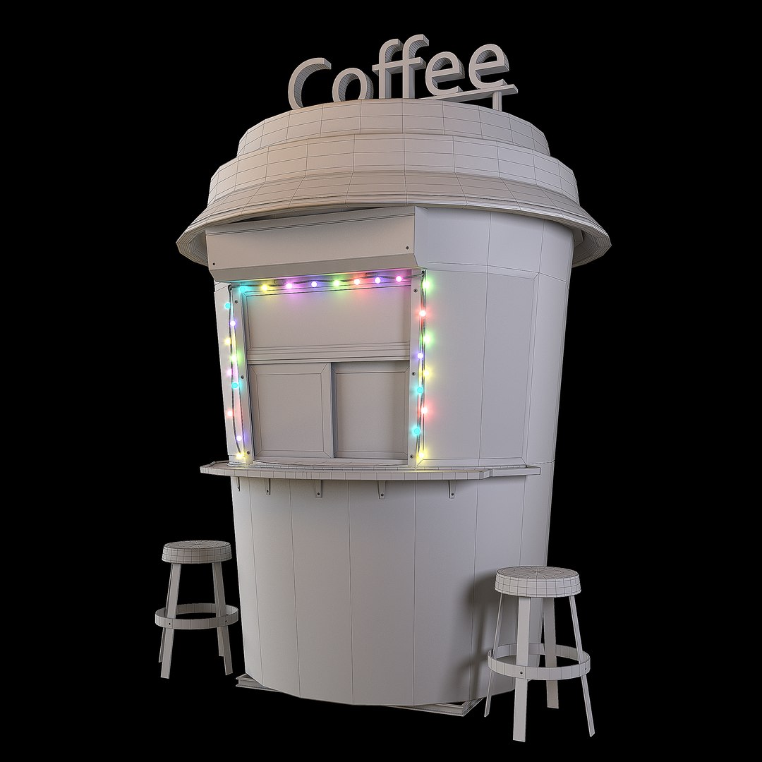 3D Coffee Model - TurboSquid 1620180