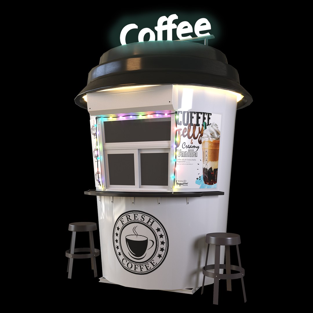 3D Coffee Model - TurboSquid 1620180