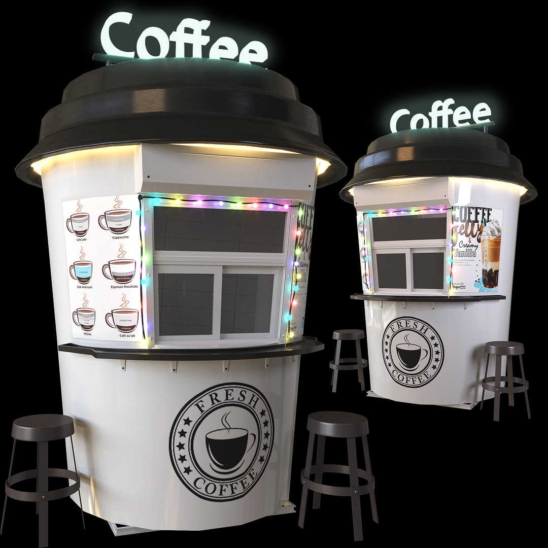3D Coffee Model - TurboSquid 1620180