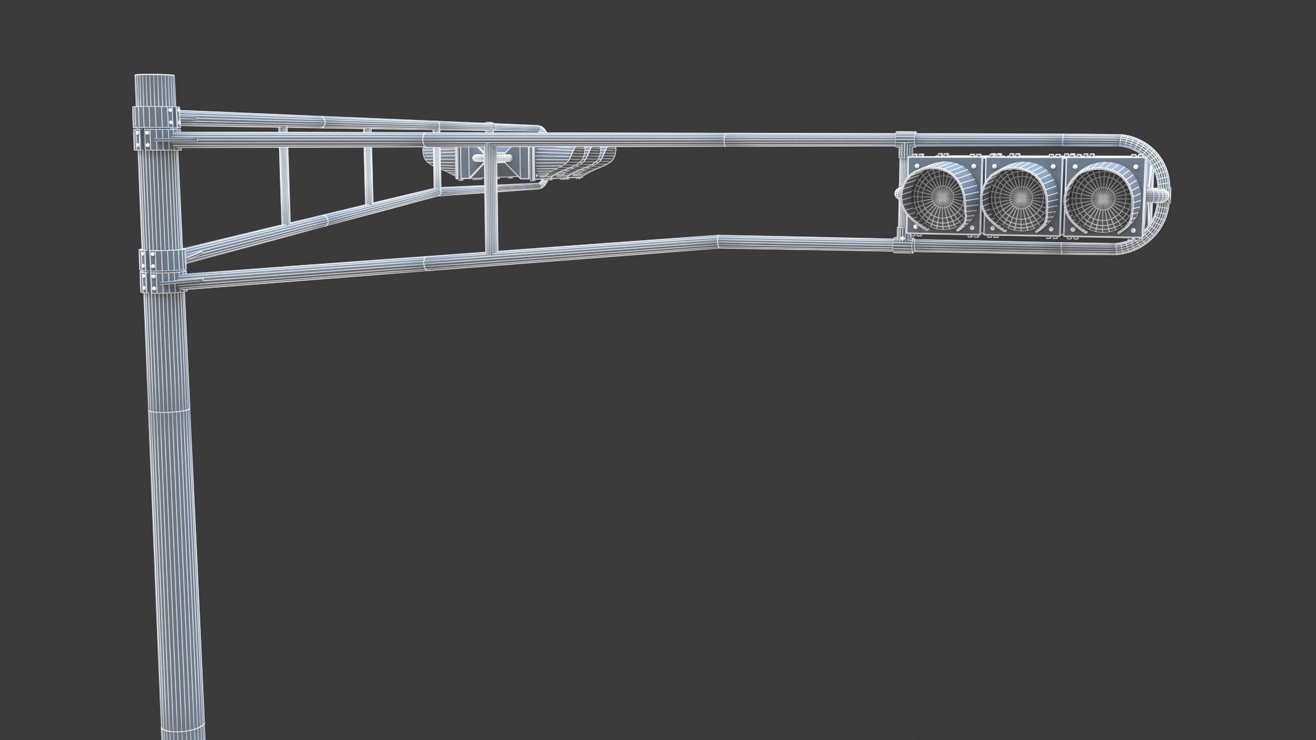 3D Street Light Model - TurboSquid 1454941