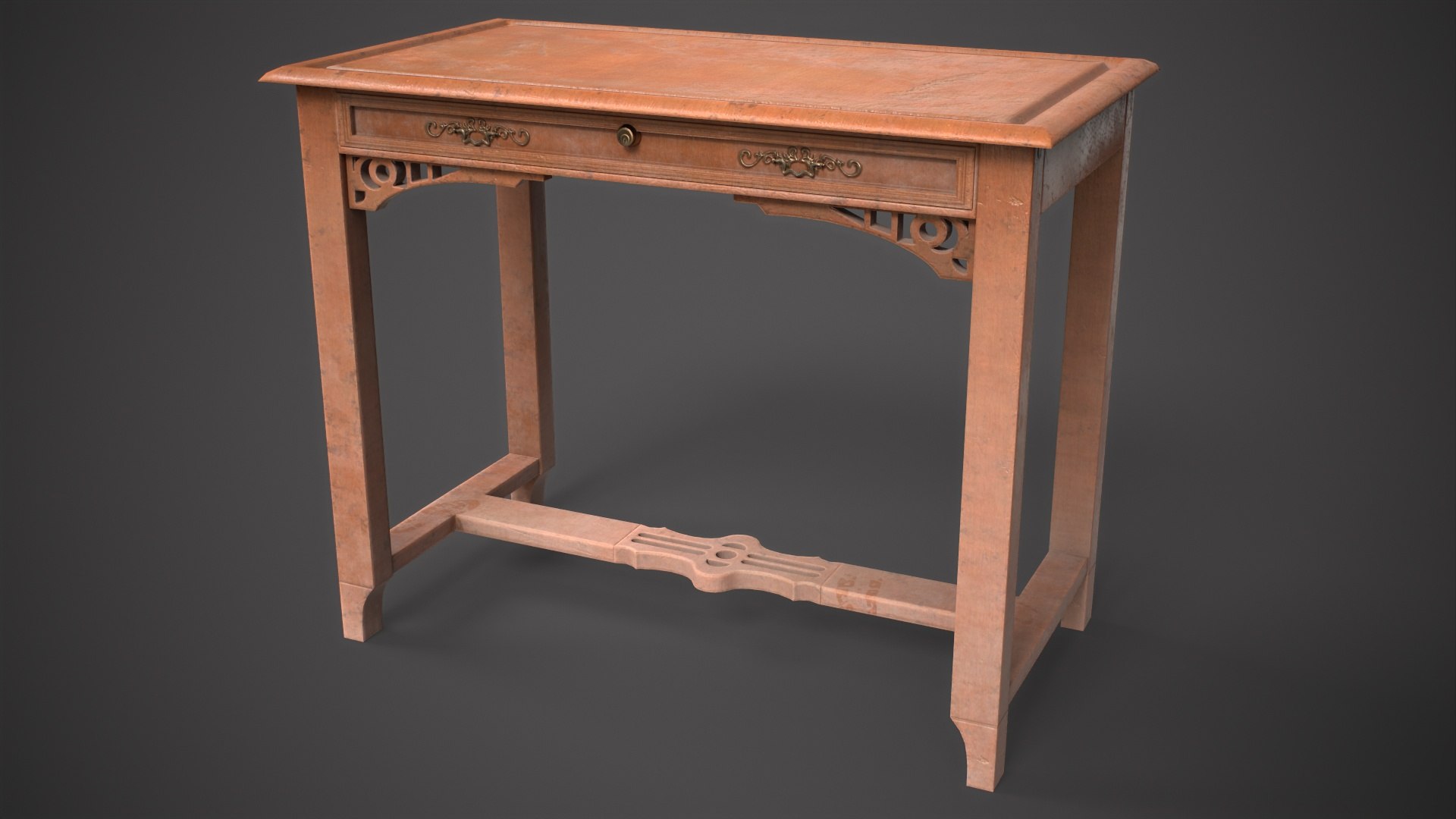 Antique Table 3D - TurboSquid 2240178