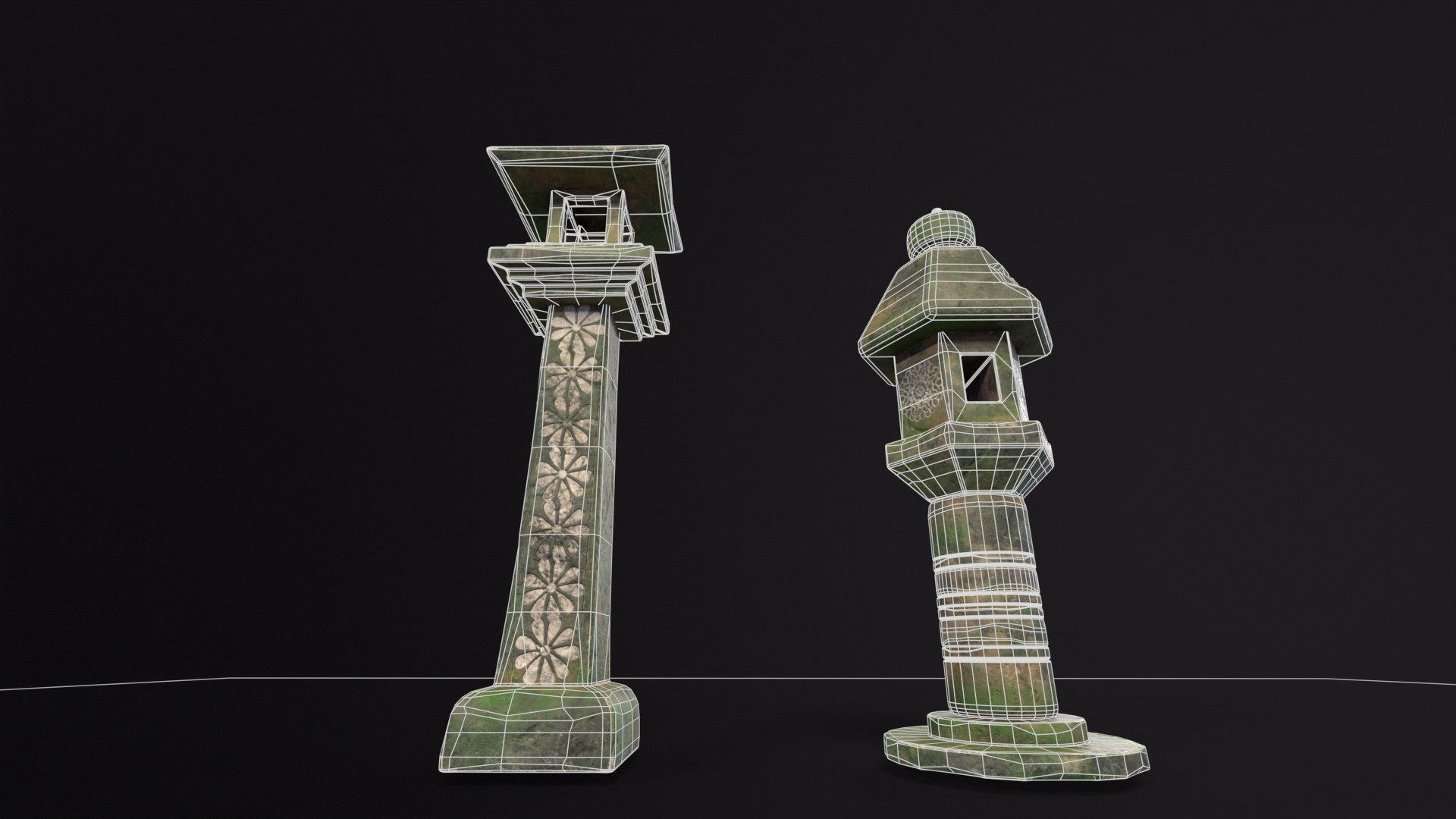 Doro Japanese Lantern 3D Model - TurboSquid 2222776