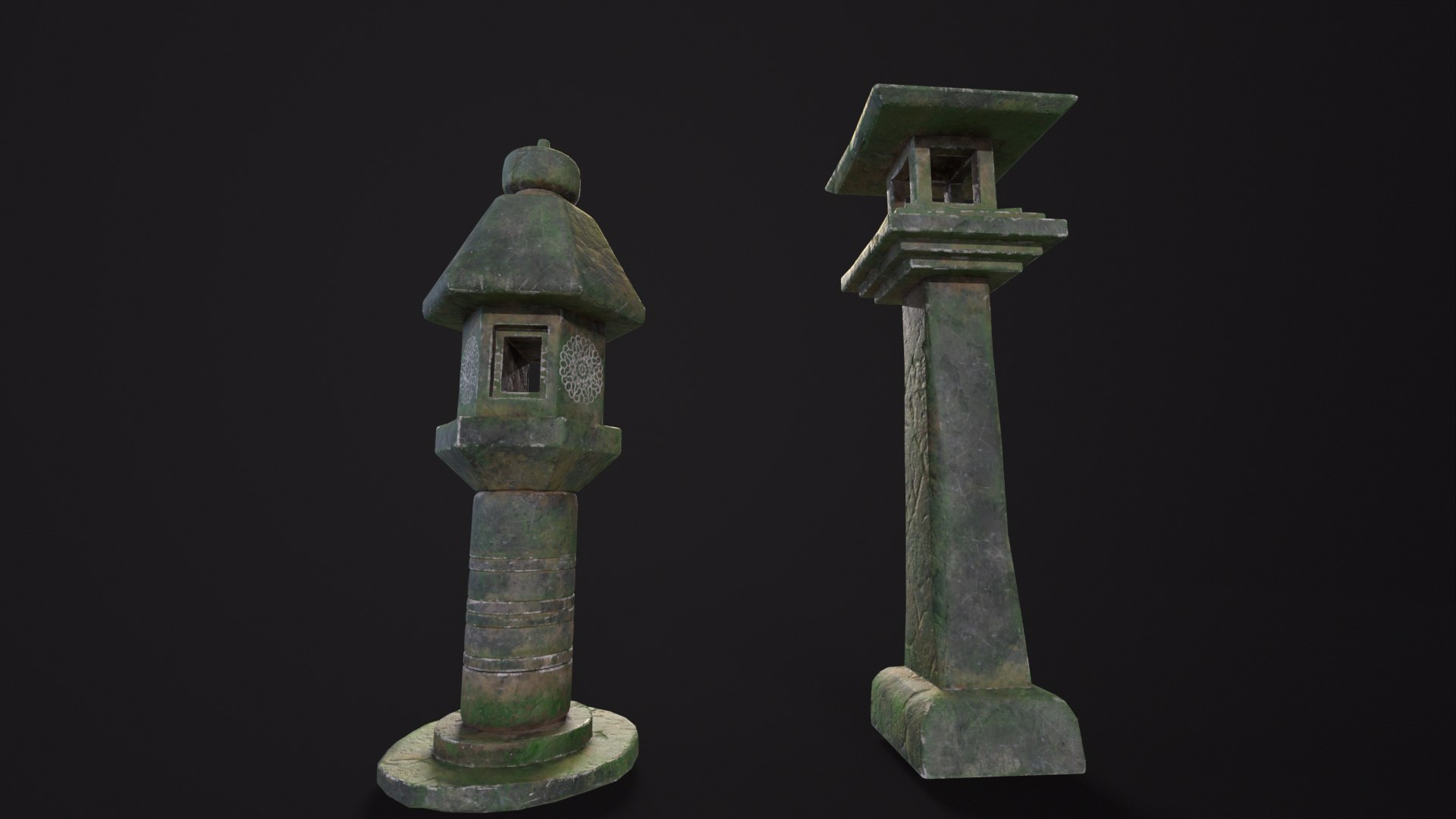Doro Japanese Lantern 3D Model - TurboSquid 2222776
