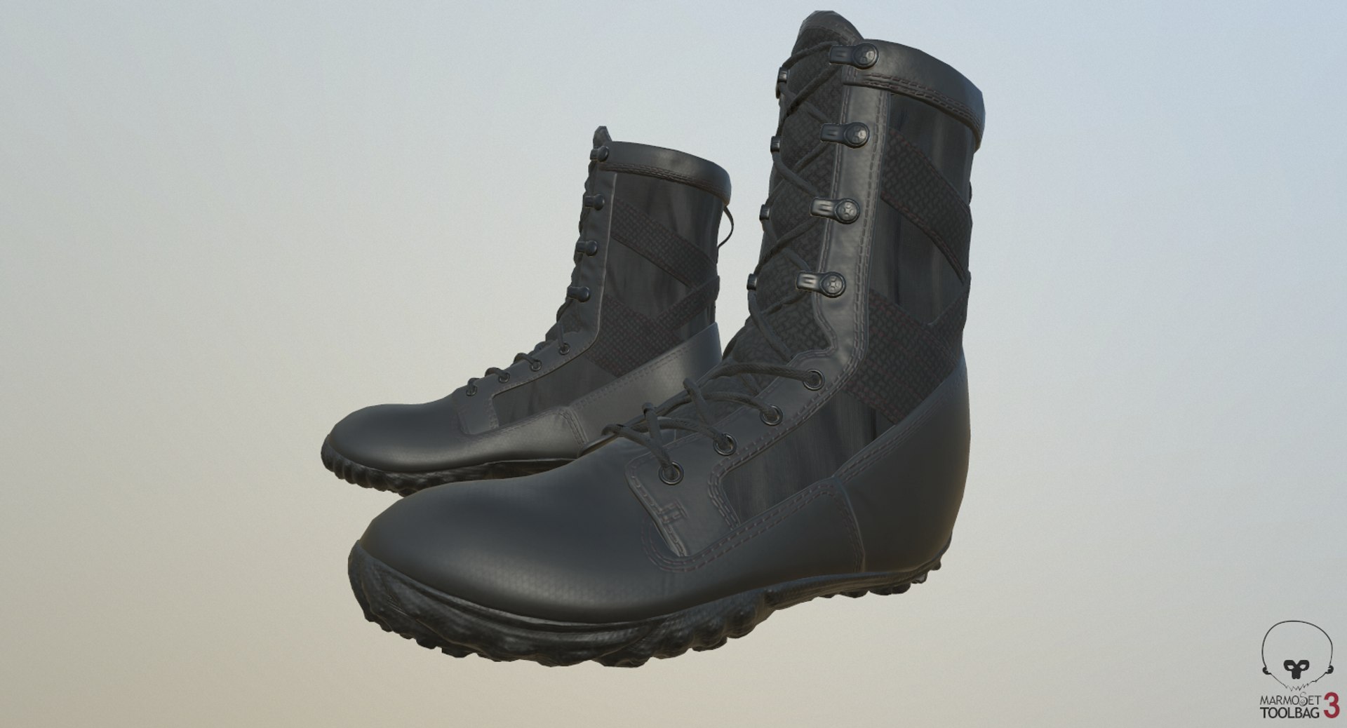 Pbr boot 3D model - TurboSquid 1347833
