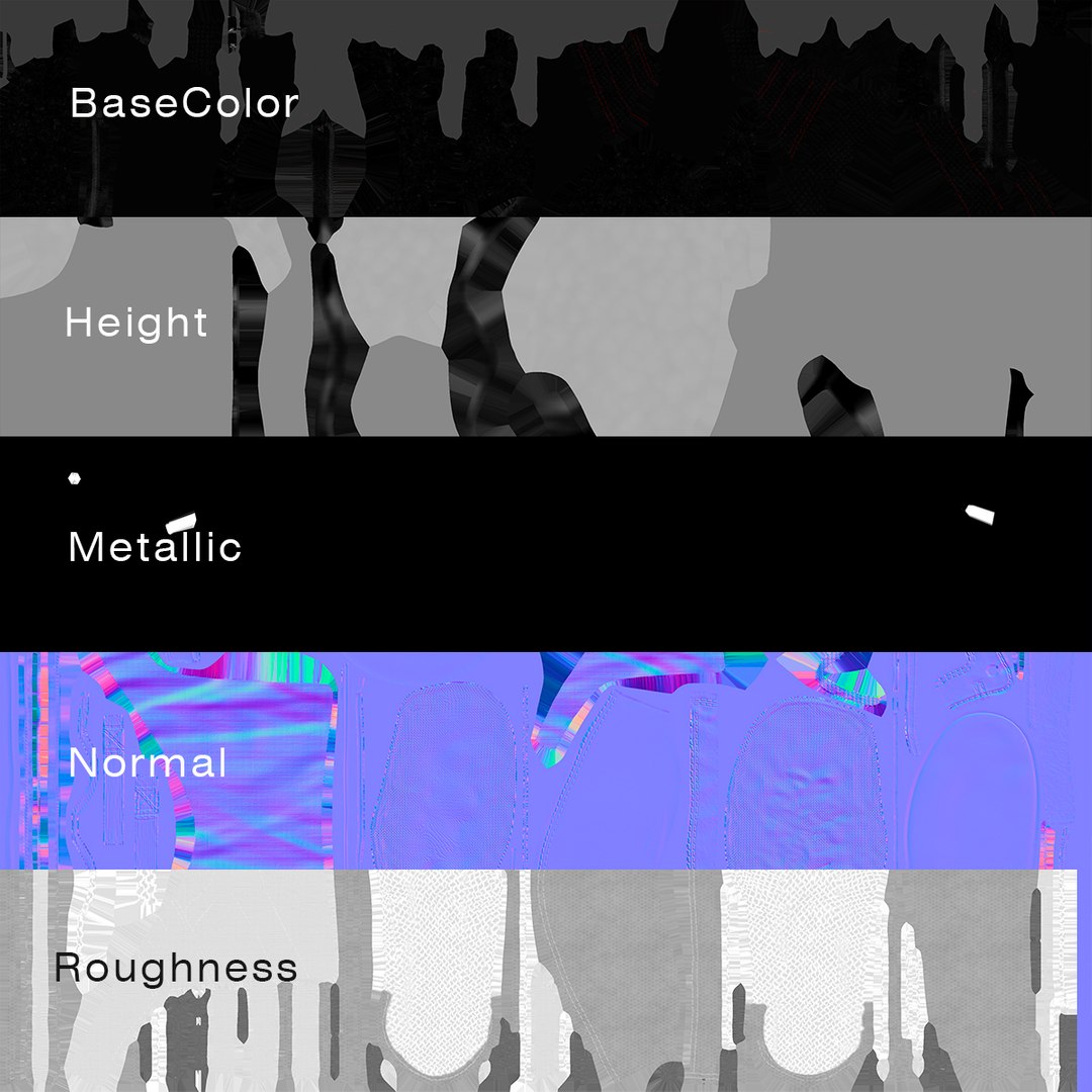 Pbr boot 3D model - TurboSquid 1347833