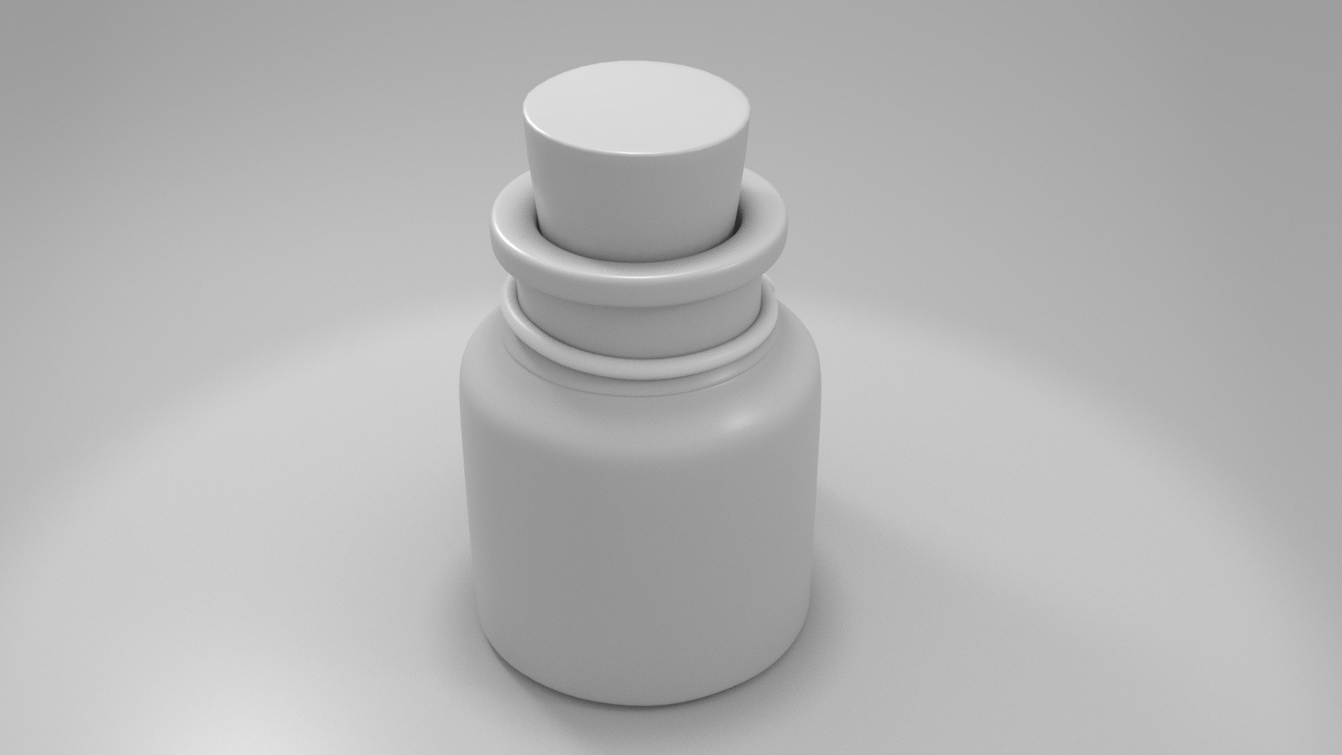 3D Drink me Glass Bottle - TurboSquid 2103213