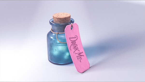 modelo 3d Bébeme botella de vidrio - TurboSquid 2103213