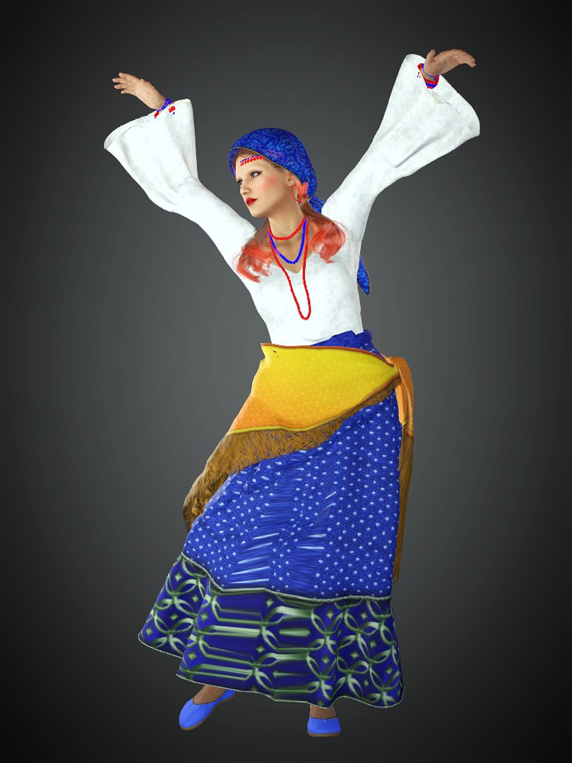 Realistic Rigged Style Woman-Lopa Character 3D Model 3D model ...